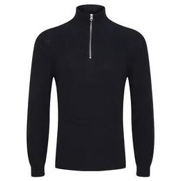 Troyer Casual Friday "Troyer CFKarlo", Herren, Gr. XL, blau (schwarz navy), Obermaterial: 100% Baumwolle CO., Pullover Troyer