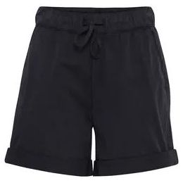 Chinoshorts oxmo "Chinoshorts OXChanel", Damen, Gr. 34, N-Gr, schwarz, Obermaterial: 98% Baumwolle CO. 2% Elasthan EL., Hosen Chinoshorts