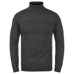 Rollkragenpullover INDICODE "Rollkragenpullover IDErnetto", Herren, Gr. 3XL, grau (charcoal mix), Obermaterial: 80% Baumwolle CO. 20% Polyamid PA., Pullover Rollkragenpullover