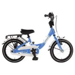 Kinderfahrrad Bachtenkirch "14" Baxi - blau" Gr. 21, blau (blau, wei&szlig;, blau), Fahrr&auml;der, Kinder, 21cm, 14 Zoll (35,56cm), Alu Kinderfahrrad mit Vollausstattung, erh&auml;ltlich in 14/16/18 Zoll