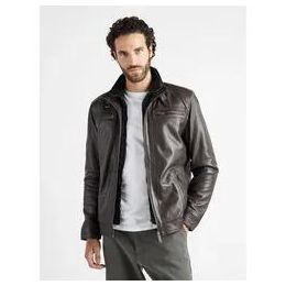 Lederjacke JCC "31023632", Herren, Gr. 54, braun, Obermaterial: 100% Schafsleder; Futter: 100% Polyester; Wattierung: 100% Polyester, Jacken