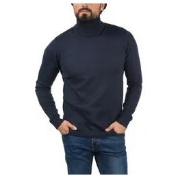 !Solid Rollkragenpullover SOLID "Rollkragenpullover SDArio", Herren, Gr. XL, blau (insignia blau), Obermaterial: 100% Baumwolle CO., Pullover Rollkragenpullover