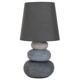 N&auml;ve N&Auml;VE LED Tischleuchte "Stoney", grau, &Oslash; 16cm H: 31cm, 1 Stk., Leuchten, Zuleitung: ca. 130 cm, LED Tischleuchte