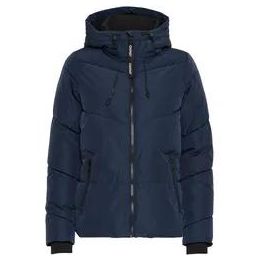 Steppjacke oxmo "Steppjacke OXJUCHENA", Damen, Gr. M, blau (insignia blau), Obermaterial: 100% Polyester PES., Jacken Steppjacke