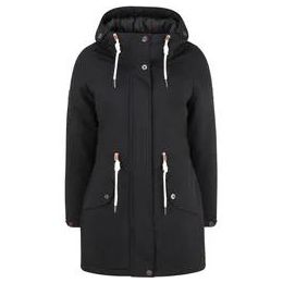 Langmantel oxmo "Parka OXMelly", Damen, Gr. L, schwarz, Obermaterial: 100% Polyester PES., M&auml;ntel