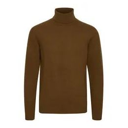 Rollkragenpullover Casual Friday "Strickrollkragenpull CFKarl", Herren, Gr. M, braun (coffee lique&uacute;r melange), Obermaterial: 80% Wolle WO. 20% Polyamid PA., Pullover Rollkragenpullover