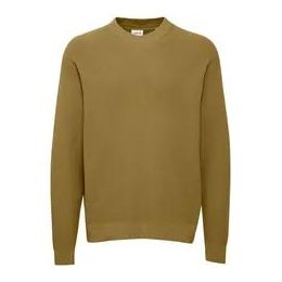 !Solid Strickfleece-Pullover SOLID "Strickpullover SDHami", Herren, Gr. M, gr&uuml;n (olive drab), Obermaterial: 70% Baumwolle CO. 30% Nylon NY., Pullover