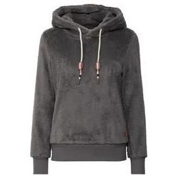 Kapuzenpullover oxmo "Hoodie OXAnniken", Herren, Gr. XL, grau (castlerock), Obermaterial: 100% Polyester PES., Sweatshirts Kapuzenpullover