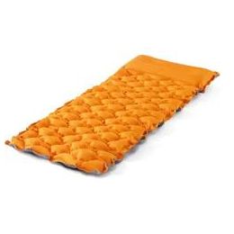 Luftbett Intex "Camping-Matratze Truaire mit Aufbewahrungs-Tasche" Gr. 71, orange, Luftbetten, B/H/L: 71cm x 11cm x 191cm, Polyurethan, B:71cm H:11cm L:191cm