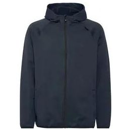 Fleecejacke North Bend "Fleecejacke NBBartos", Herren, Gr. XXL, blau (navy blazer), Obermaterial: 95% Polyester PES. 5% Elasthan EL., unifarben, regular fit, Jacken Fleecejacke