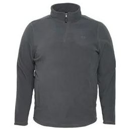 Fleecejacke Blend "Fleecejacke BHBFlint", Herren, Gr. 5XL, grau (iron gate), Obermaterial: 100% Polyester PES., Pullover Fleecejacke