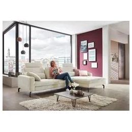 Ecksofa DIE PLANBAR "MP-IN20110 L-Form mit Kaltschaum-Polsterung", beige (natur), B:302cm H:87cm T:178cm, 100% Polyester, Sofas, Ecksofa, optional mit Funktionen erh&auml;ltlich