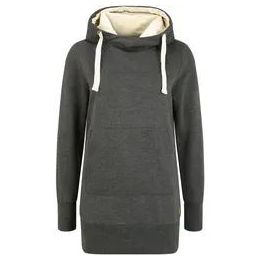 Kapuzenpullover oxmo "Hoodie OXJenny", Herren, Gr. L, grau (charcoal), Obermaterial: 60% Baumwolle CO. 40% Polyester PES., Sweatshirts Kapuzenpullover
