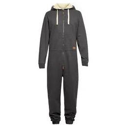 Overall Blend "Overall BHSalinho", Herren, Gr. XL, N-Gr, grau (charcoal), Obermaterial: 60% Baumwolle CO. 40% Polyester PES., Overalls Overall