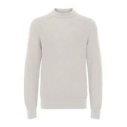 Strickfleece-Pullover Casual Friday "Strickpullover CFKRISTIAN raglan rib crew neck knit", Herren, Gr. XL, beige (pumice stone), Obermaterial: 100% Baumwolle CO., Pullover