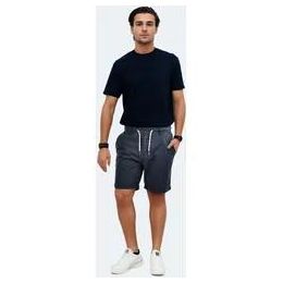 Shorts INDICODE "Incanvar", Herren, Gr. Gr&ouml;&szlig;e L - Gr. L, Normalgr&ouml;&szlig;en, blau (navy), Obermaterial: 100% Baumwolle, Hosen Shorts, aus atmungsaktiver Baumwolle