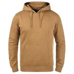 !Solid Kapuzenpullover SOLID "Hoodie SDBert", Herren, Gr. M, braun (braun mel), Web, Obermaterial: 70% Baumwolle CO. 30% Polyester PES., unifarben, Pullover Kapuzenpullover