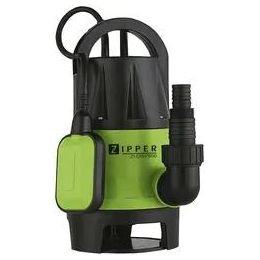 Schutzwasserpumpe ZIPPER "ZI-DWP900", gr&uuml;n, B:16cm H:37cm L:22cm, Pumpen, 13.000 l/h F&ouml;rdermenge