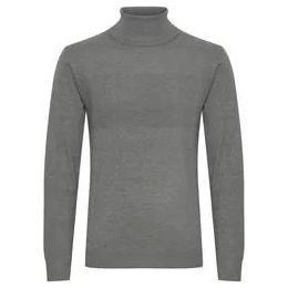 Rollkragenpullover INDICODE "Rollkragenpullover IDErnetto", Herren, Gr. XXL, grau (grau mix), Obermaterial: 80% Baumwolle CO. 20% Polyamid PA., Pullover Rollkragenpullover