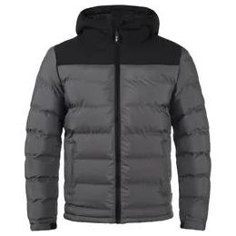 Winterjacke INDICODE "Winterjacke IDGaius", Herren, Gr. L, grau (dk grau), Obermaterial: 100% Polyester PES., Jacken Winterjacke