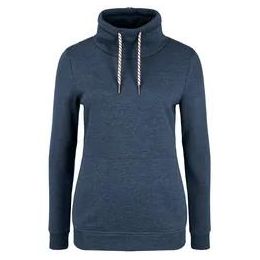 Kapuzenpullover oxmo "Hoodie OXVimpa", Herren, Gr. S, blau (ins blau m), Obermaterial: 70% Baumwolle CO. 30% Polyester PES., Sweatshirts Kapuzenpullover