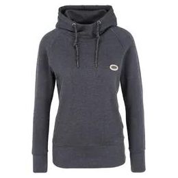 Kapuzenpullover oxmo "Hoodie OXPuja", Herren, Gr. S, blau (insignia blau melange), Obermaterial: 70% Baumwolle CO. 30% Polyester PES., Sweatshirts Kapuzenpullover
