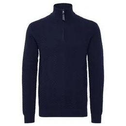 Troyer INDICODE "Troyer IDBanjamon", Herren, Gr. XL, blau (navy), Obermaterial: 100% Baumwolle CO., Pullover Troyer