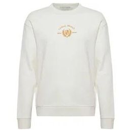 Longpullover Casual Friday "Sweatshirt CFSage", Herren, Gr. XL, wei&szlig; (snow wei&szlig;), Obermaterial: 100% Baumwolle CO., Sweatshirts Longpullover
