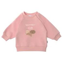 Sweatshirt Liliput "Gourmet Club", M&auml;dchen, Gr. 110/116, rosa, 80% Baumwolle, 20% Polyester, bedruckt, normal, Rundhals, Sweatshirts Sweatshirt, mit niedlichem Frontprint