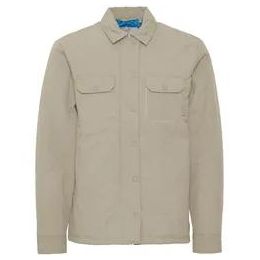 Hemdjacke Blend "Hemdjacke BHJacket", Herren, Gr. M, beige (crockery), Obermaterial: 100% Nylon NY., regular fit normal, Jacken