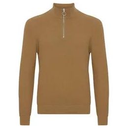 Troyer Casual Friday "Troyer CFKarlo", Herren, Gr. 3XL, braun (ermine), Obermaterial: 100% Baumwolle CO., Pullover Troyer
