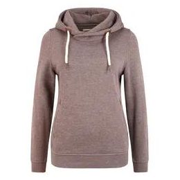 Kapuzenpullover oxmo "Hoodie OXVicky", Herren, Gr. S, braun (sparrow m), Obermaterial: 80% Polyester PES. 20% Baumwolle CO., Sweatshirts Kapuzenpullover