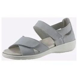 Classic Dog Sandale CLASSIC, Damen, Gr. 40, blau (eisblau), Nubukleder, Schuhe Sandale