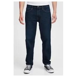 5-Pocket-Jeans Blend "BHGorm", Herren, Gr. 32, L&auml;nge 34, denim dunkelblau, Jeans, 80% Baumwolle, 19% Polyester, 1% Elasthan, unifarben, relaxed fit normal, Jeans 5-Pocket-Jeans, Jeanshose mit weitem Schnitt und enger werdendem Bein - Thunder Fit