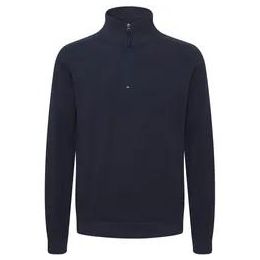 Troyer INDICODE "Troyer IDNadol", Herren, Gr. XL, blau (navy), Obermaterial: 100% Baumwolle CO., Pullover Troyer