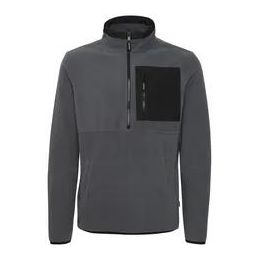 Outdoorjacke Blend "Troyer BHFloren", Herren, Gr. 3XL, grau (iron gate), Obermaterial: 100% Polyester PES., Pullover Outdoorjacke