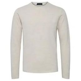 Strickfleece-Pullover Casual Friday "Strickpullover CFKent", Herren, Gr. XL, beige (light sand), Obermaterial: 50% Wolle WO. 50% Polyacryl PAN., Pullover