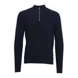 Troyer Casual Friday "Troyer CFKarlo", Herren, Gr. 3XL, blau (schwarz navy), Obermaterial: 100% Baumwolle CO., Pullover Troyer
