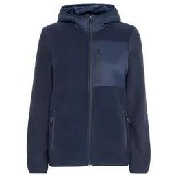 Fleecejacke North Bend "Fleecejacke NBMattea W", Damen, Gr. 38, blau (navy blazer), Obermaterial: 100% Polyester PES., Jacken Fleecejacke