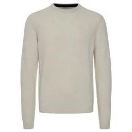 Strickfleece-Pullover Casual Friday "Strickpullover CFKarl", Herren, Gr. XL, beige (light sand melange), Obermaterial: 80% Wolle WO. 20% Polyamid PA., Pullover