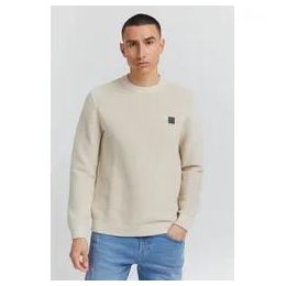 !Solid Strickfleece-Pullover SOLID "Strickpullover SDValencia", Herren, Gr. 3XL, beige (oatmeal), Obermaterial: 100% Baumwolle CO., Pullover