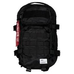 Rucksack Alpha Industries "Tactical Backpack", Gr. onesize, schwarz, Obermaterial: 100% Nylon, Futter: 100% Nylon, Rucks&auml;cke Rucksack
