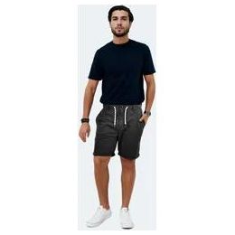 Shorts INDICODE "Incanvar", Herren, Gr. Gr&ouml;&szlig;e XXXL - Gr. 3XL, Normalgr&ouml;&szlig;en, schwarz, Obermaterial: 100% Baumwolle, Hosen Shorts, aus atmungsaktiver Baumwolle