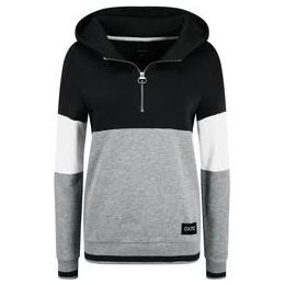 Kapuzenpullover oxmo "Hoodie OXOmara", Herren, Gr. L, schwarz, Obermaterial: 80% Polyester PES. 20% Baumwolle CO., Sweatshirts Kapuzenpullover