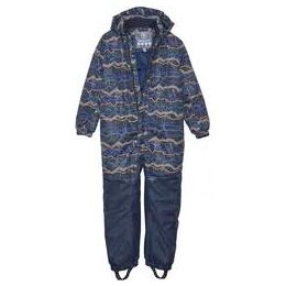 Schneeoverall Color Kids "Schneeoverall COOverall", M&auml;dchen, Gr. 104, N-Gr, blau (total eclipse), Obermaterial: 100% Polyester PES., Overalls