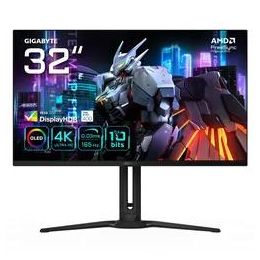 Gigabyte Gaming-Monitor "AORUS FO32U", Energieeffizienz: G (A-G), schwarz, Monitore