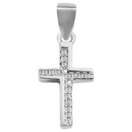 Adelia&acute;s Kettenanh&auml;nger ADELIA ́S "hochwertiger Kreuz Anh&auml;nger aus 925 Sterling Silber", silber, Schmuckanh&auml;nger, Damen, Silber 925 (Sterlingsilber), Kettenanh&auml;nger
