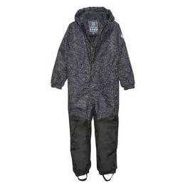 Schneeoverall Color Kids "Schneeoverall COOverall", M&auml;dchen, Gr. 128, N-Gr, grau (phantom), Obermaterial: 100% Polyester PES., Overalls
