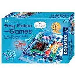 Experimentierkasten Kosmos "Easy Elektro - Games", wei&szlig;, neutral, Experimentierk&auml;sten, Kinder