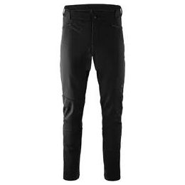 Fahrradhose Gonso "Trail Pants Softshell M", Herren, Gr. 5XL, Normalgr&ouml;&szlig;en, schwarz, 100% Polyester, Hosen Fahrradhose, Herren Softshell-Radhose, atmungsaktive MTB-Hose ohne Sitzpolster